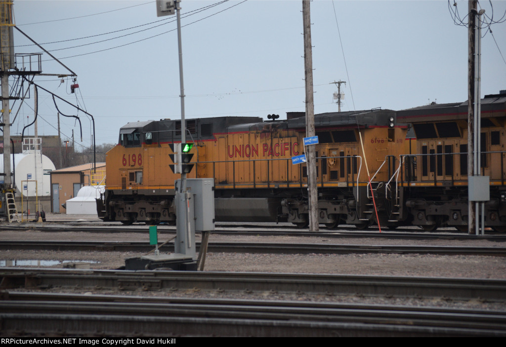 UP Engine 6198, Des Moines IA